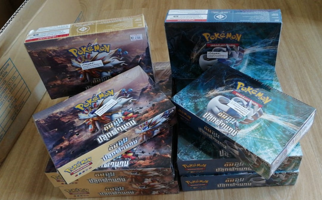 Pokemon Thai booster boxes - Legends awakened, Hobbies & Toys, Toys ...
