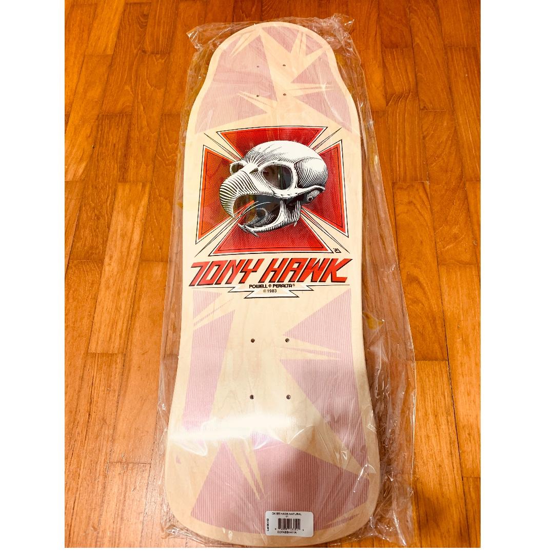 POWELL Series #11 TONY HAWK "CHICKEN SKULL" DECK, Sports Equipment ...