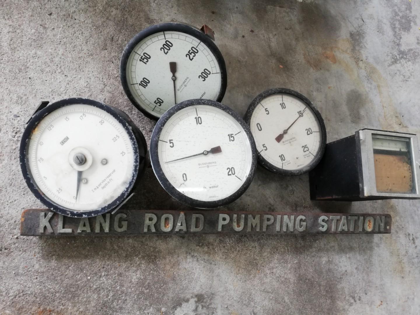 Rare 60s Meter pumping Station, Furniture & Home Living, Home Decor ...