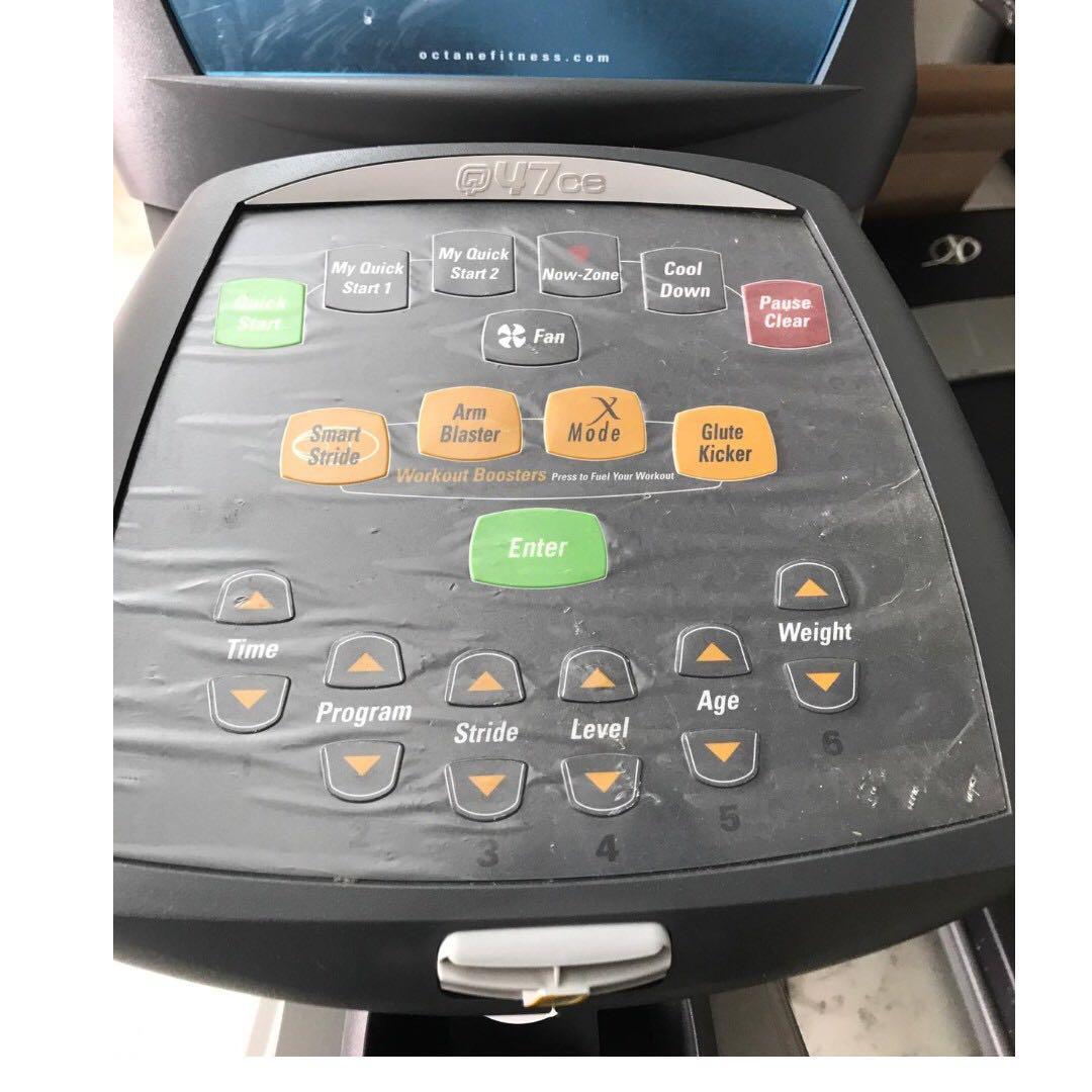 Standing Elliptical Trainer - Octane Fitness Q47ce, Sports Equipment ...