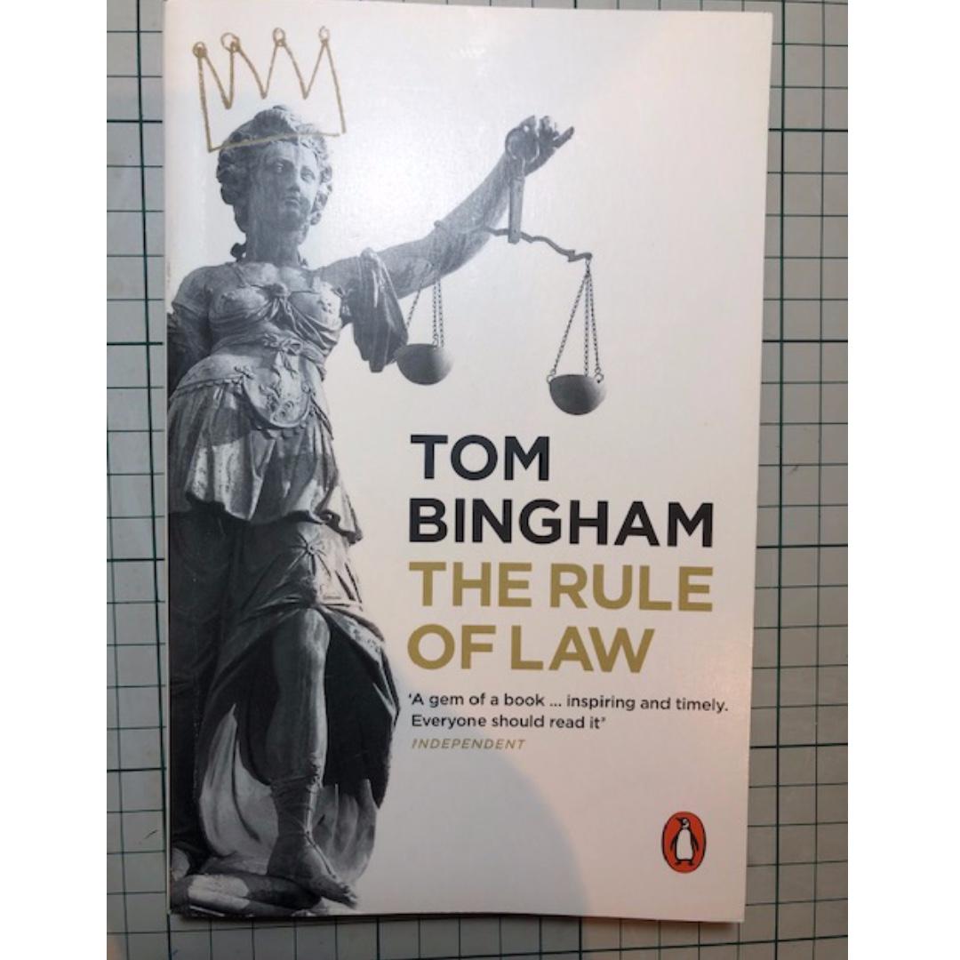 Tom Bingham: The Rule of Law, Hobbies & Toys, Books & Magazines ...