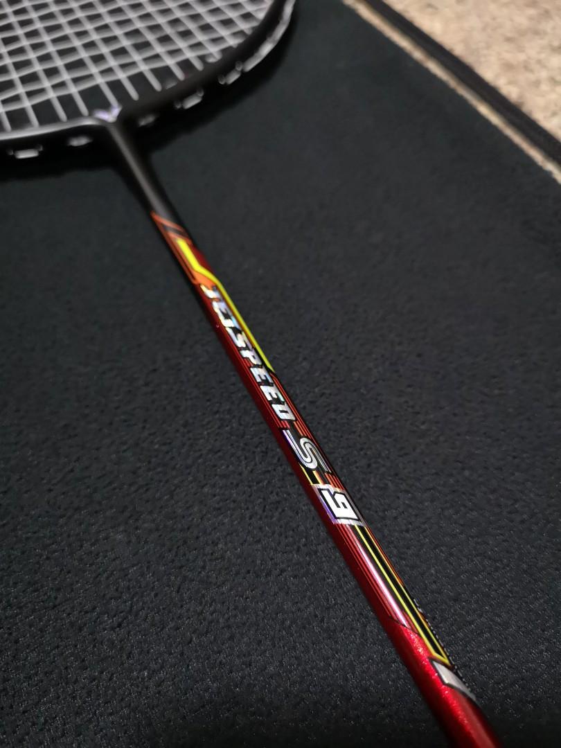 Victor Jetspeed S 9 Badminton Racket, Sports Equipment, Sports & Games ...