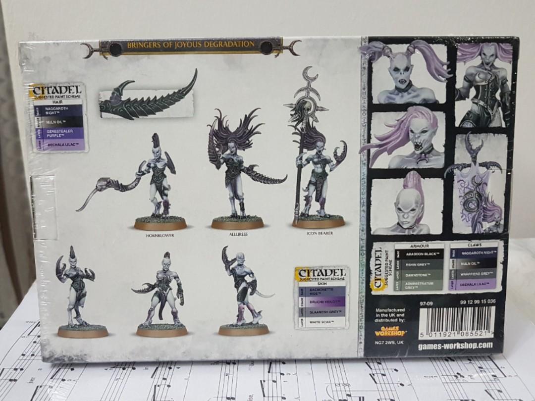 Warhammer 40K Kill Team Age of Sigmar AOS Chaos Daemons Slaanesh ...