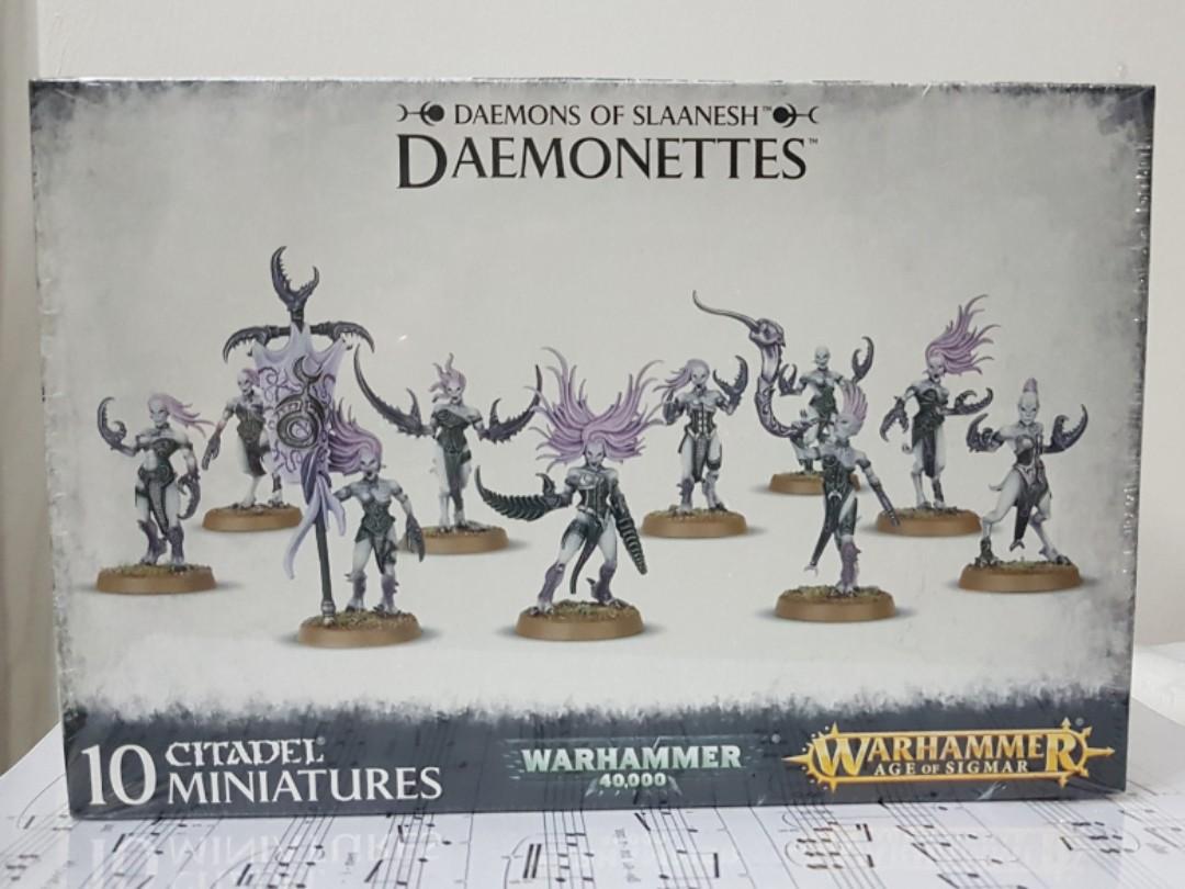 Warhammer 40K Kill Team Age of Sigmar AOS Chaos Daemons Slaanesh ...