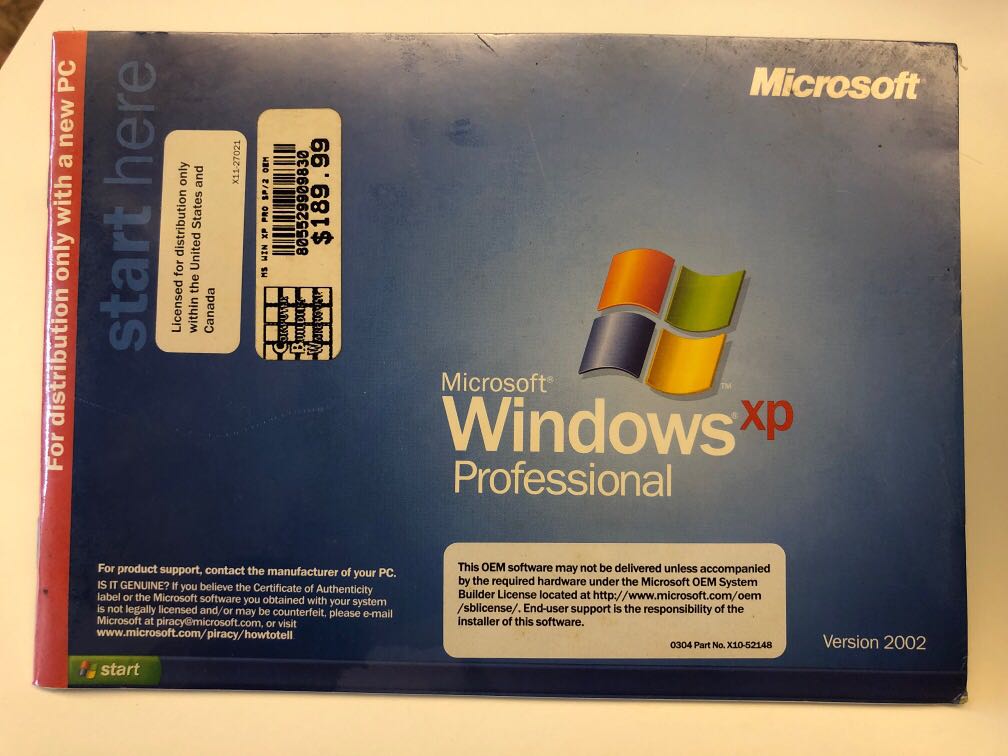 Windows XP Professional, Electronics, Computer Parts & Accessories on ...