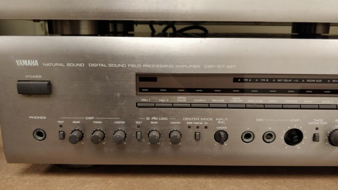 Yamaha DSP-107 AST Natural Sound Amplifier, Audio, Soundbars, Speakers ...