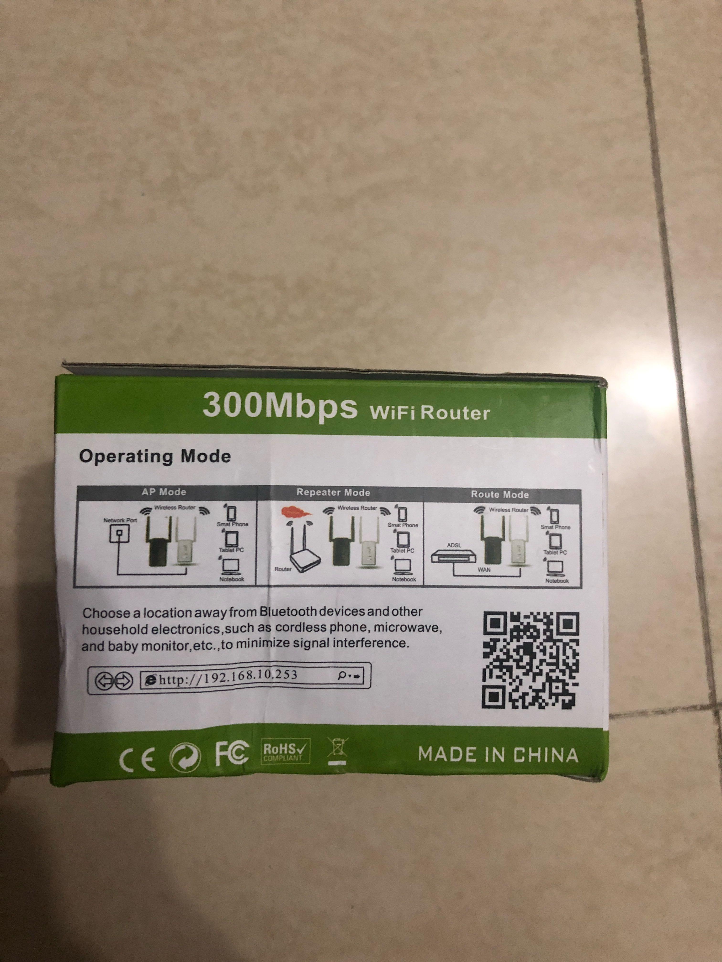 300Mbps Wifi Router, Computers & Tech, Parts & Accessories, Networking ...