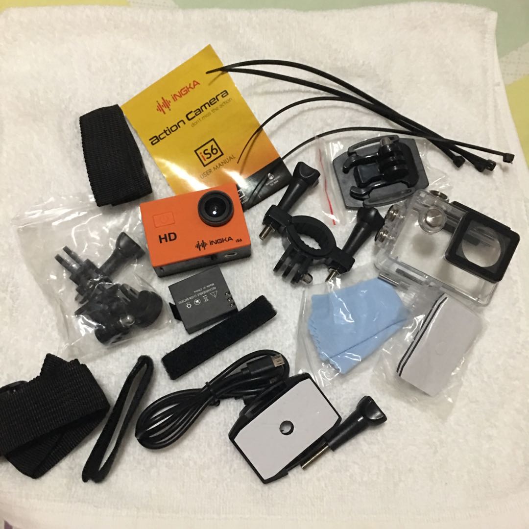 Action camera, Photography, Video Cameras on Carousell