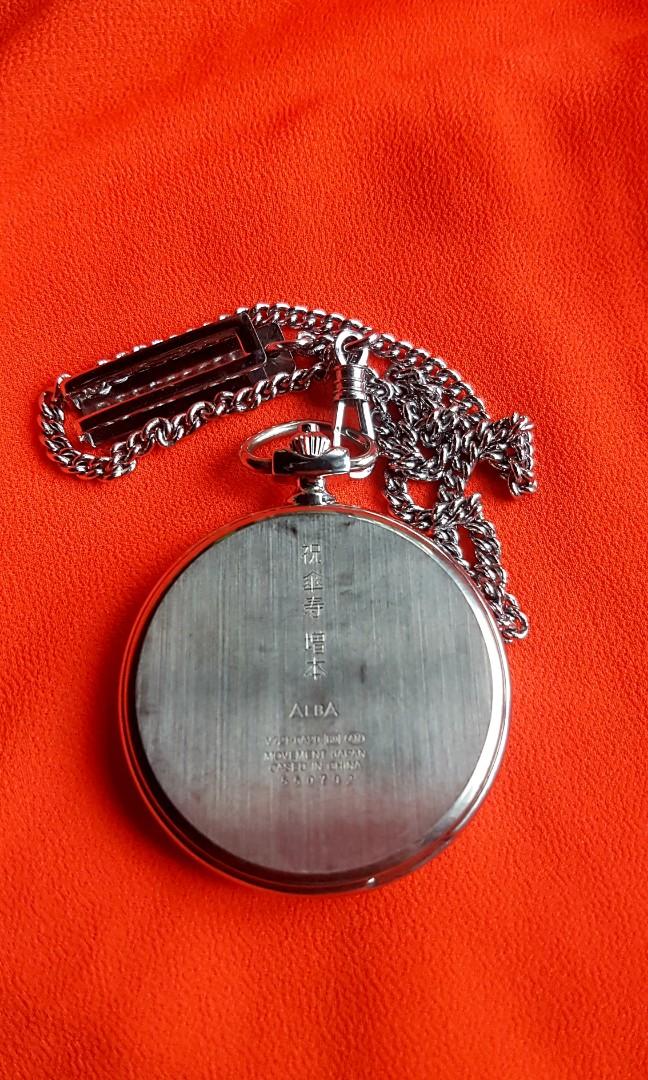 Alba pocket watch not seiko rado casio citizen on Carousell