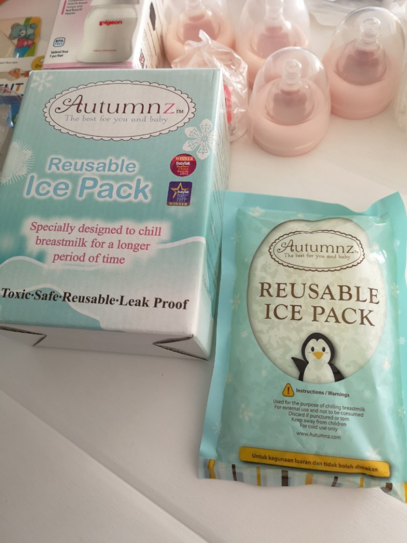 Autumnz Reusable Ice Pack BNIB, Babies & Kids, Nursing & Feeding ...