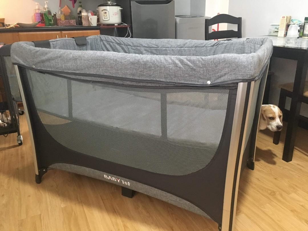 Baby 1st Crib with Napper, Babies & Kids, Baby Nursery & Kids Furniture ...