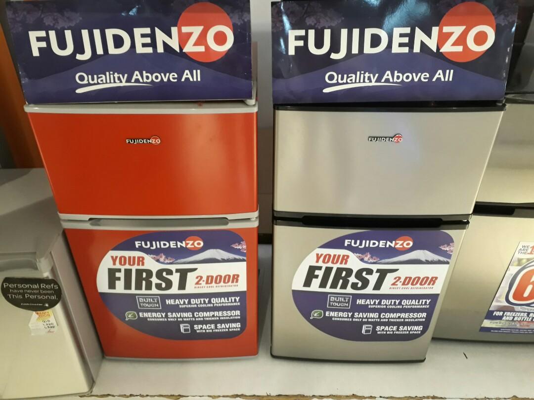 Fujidenzo Two Door Mini Refrigerator 3.5cuft, TV & Home Appliances ...