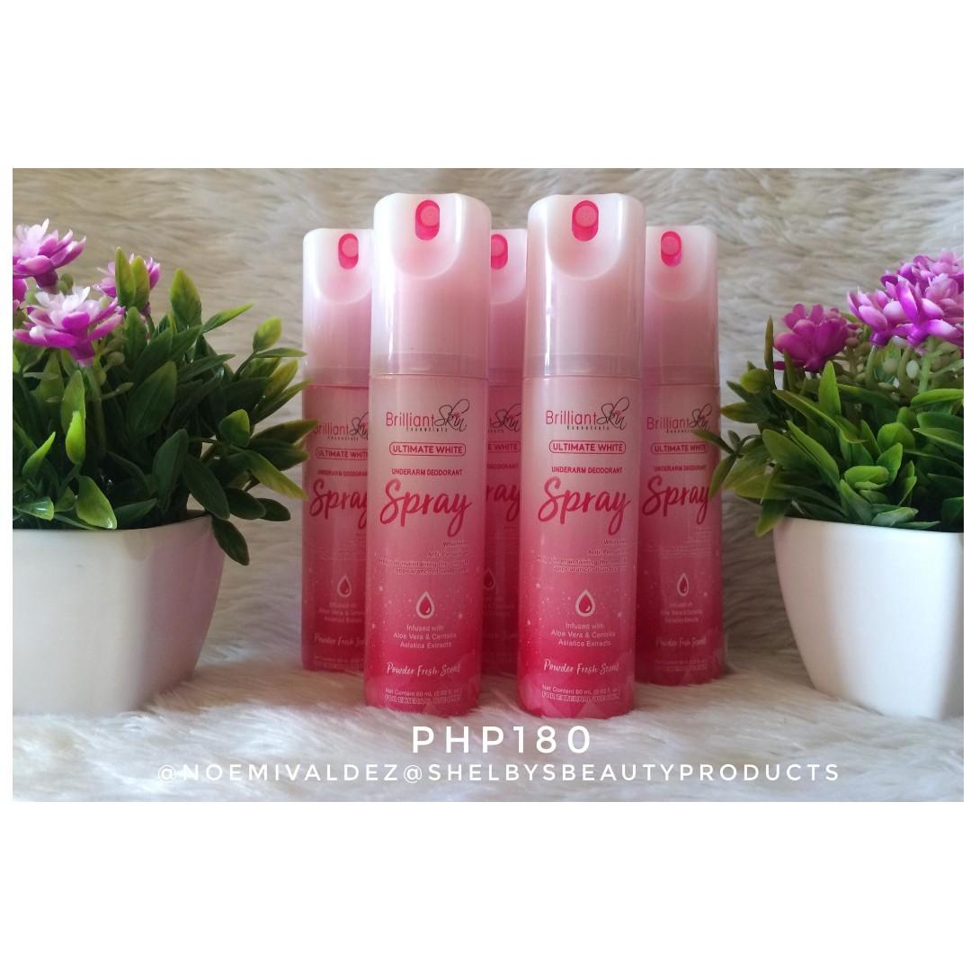 BRILLIANT DEO SPRAY, Beauty & Personal Care, Face, Face Care on Carousell