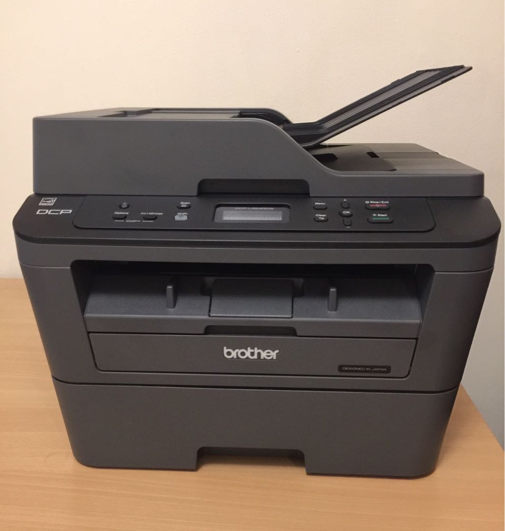 Brother DCP-L2540DW Monochrome Multi-Function Laser Printer, Computers ...
