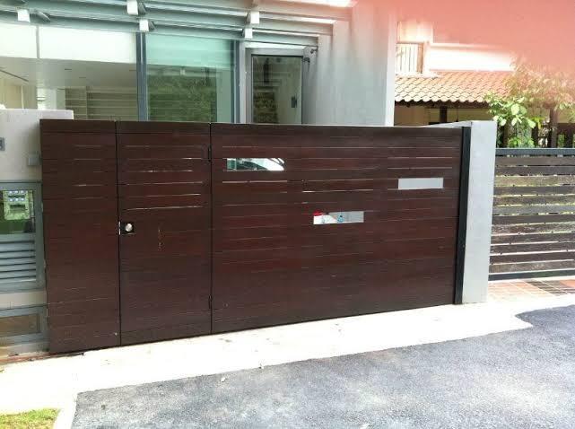 Cebu Automatic and Manual Sliding Gate, Furniture & Home Living, Home ...