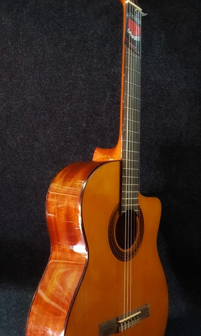 Classical Guitar Cutaway, Hobbies & Toys, Music & Media, Musical ...