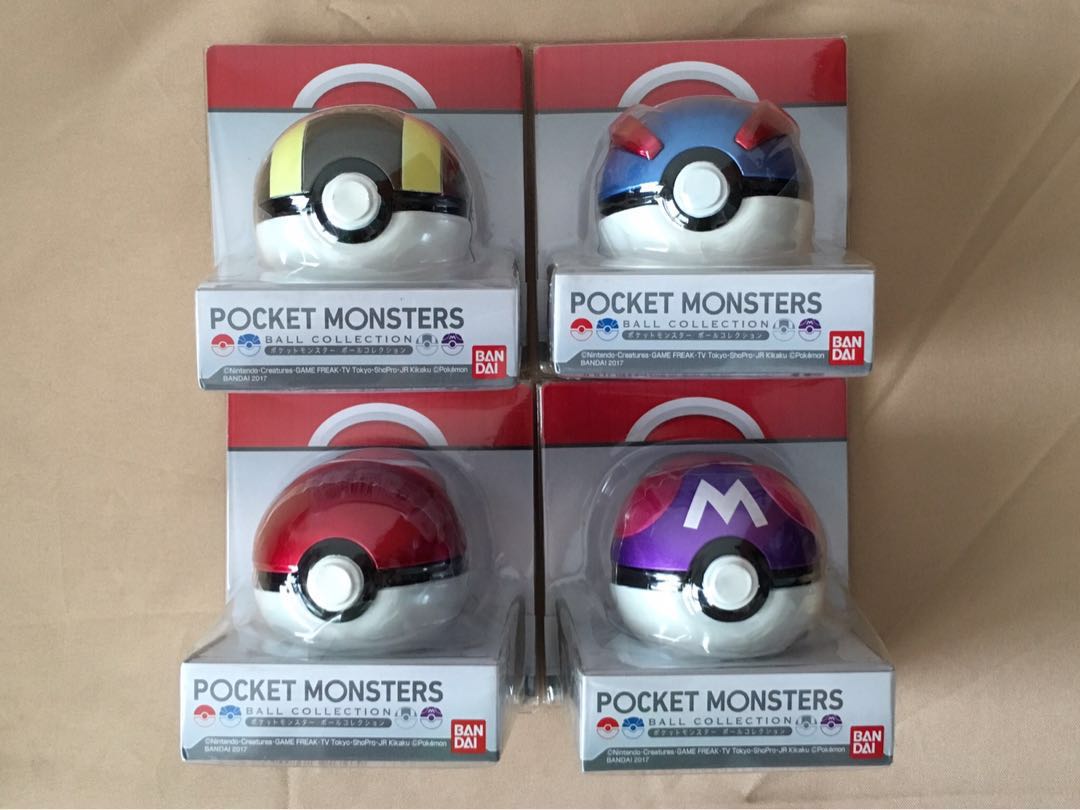 [CLEARANCE SALE] Pokemon Pocket Monsters Ball Collection, Hobbies ...