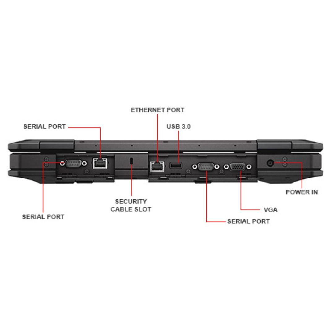 Dell Rugged 5414、觸控FHD、六代 i5-6300U、16GB RAM、256GB SSD、視訊、LTE行動寬頻、背光鍵盤 ...