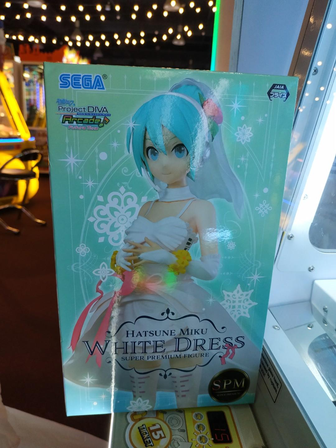 Hatsune Miku White Dress Hobbies And Toys Toys And Games On Carousell