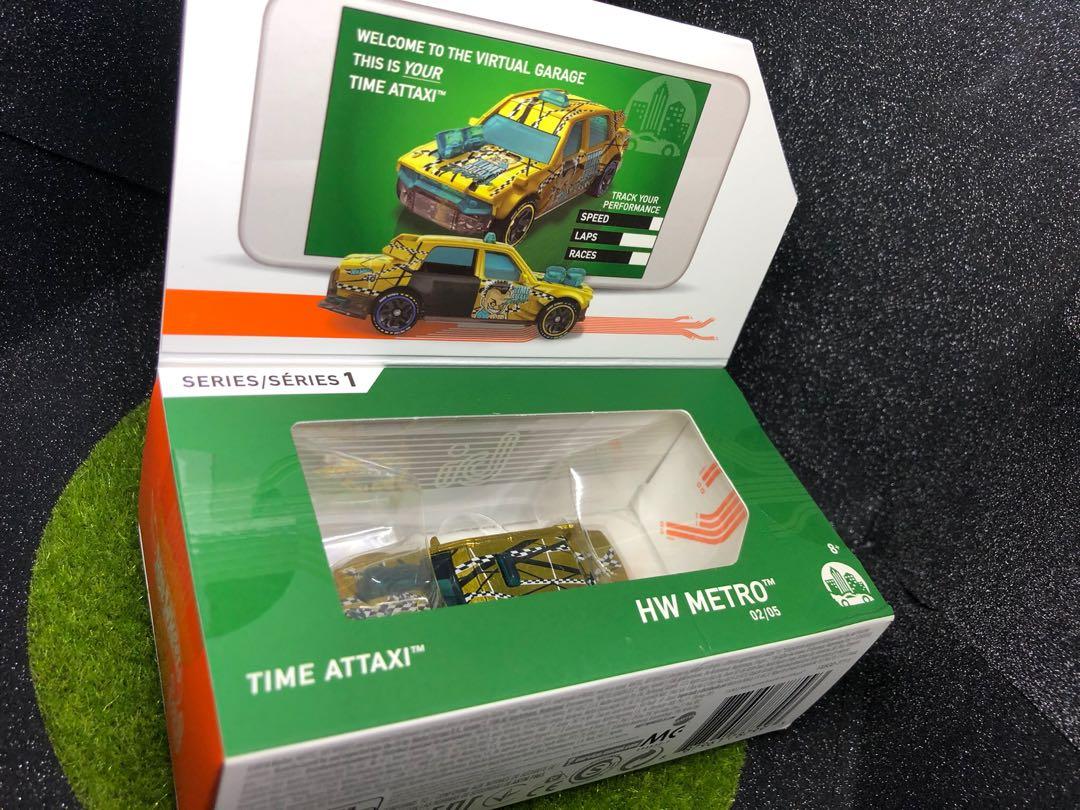 Hot Wheels Id Series 2 Time Attaxi (Unopen Box), Toys & Games, Bricks ...