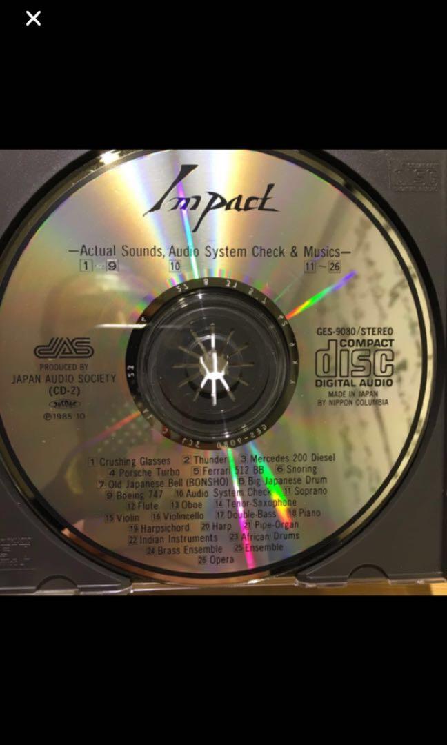 Impact CD-2 by Japan Audio Society, Hobbies & Toys, Music & Media, CDs ...