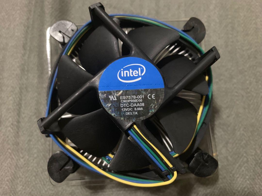 Intel CPU Fan & Heatsink for LGA1155/1156 (E97378-001), Electronics, Computer Parts ...