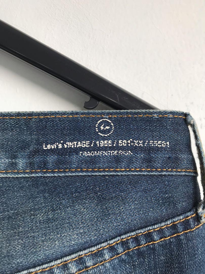 Levis X Fragment Design, Fesyen Pria, Pakaian , Bawahan di Carousell
