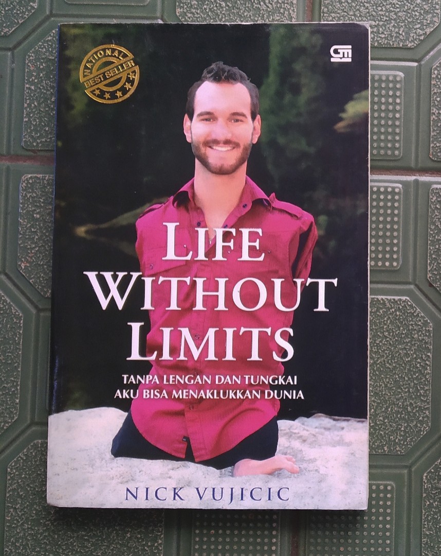 Life Without Limits Nick Vujicic Buku And Alat Tulis Buku Di Carousell