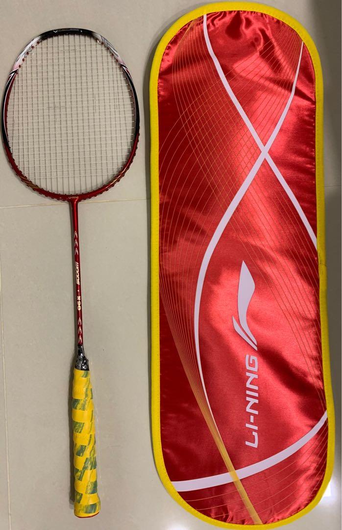 Li-Ning Woods N90 Badminton Racquet, Sports Equipment, Sports & Games ...