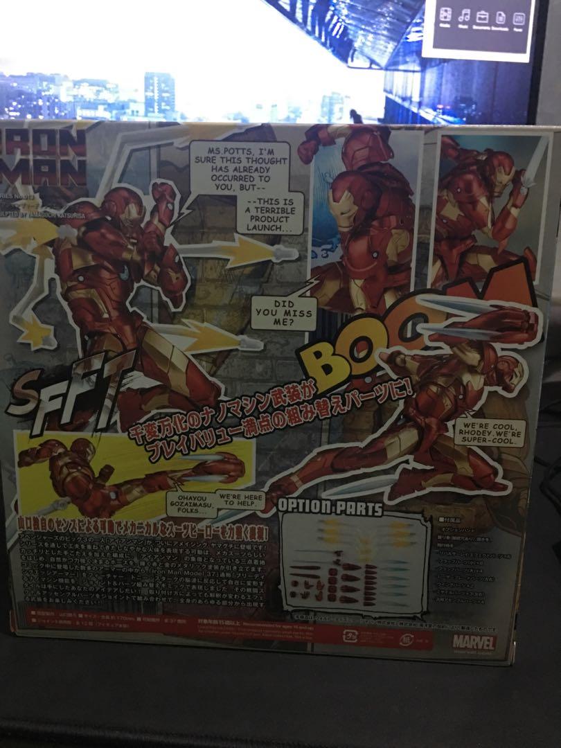 Marvel Amazing Yamaguchi Revoltech No.013 Iron Man (Bleeding Edge Armor), Hobbies & Toys, Toys ...