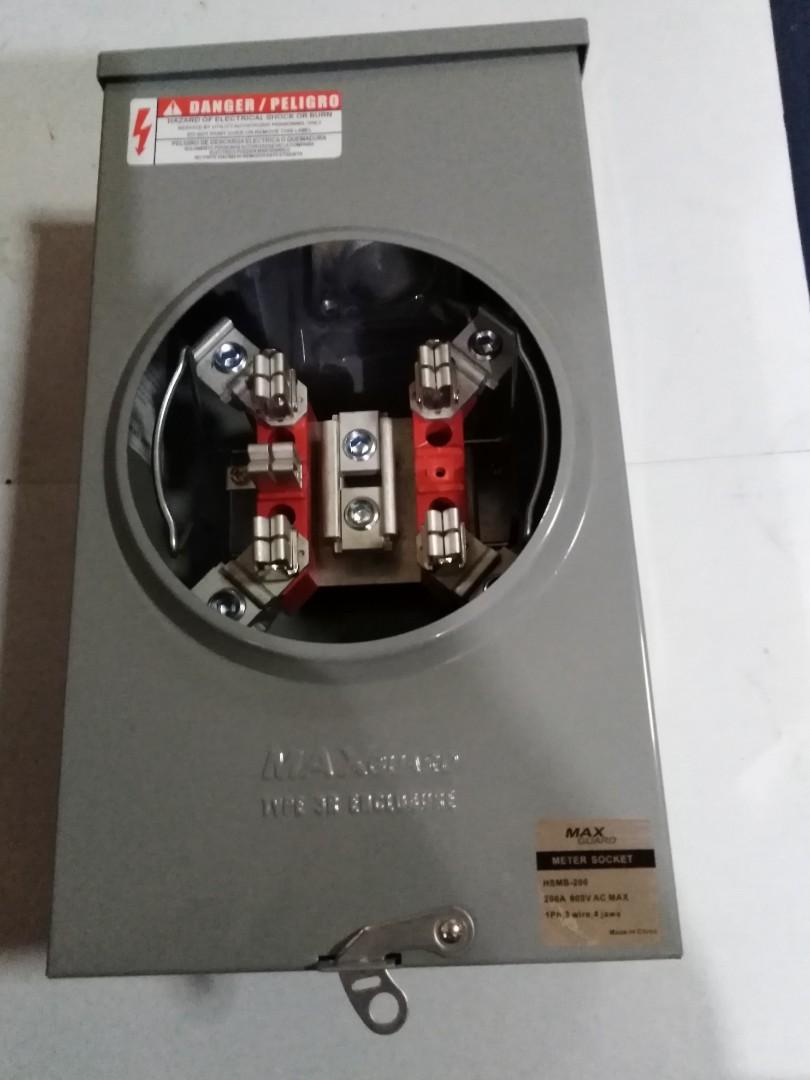 Meter base, Commercial & Industrial, Construction Tools & Equipment on ...