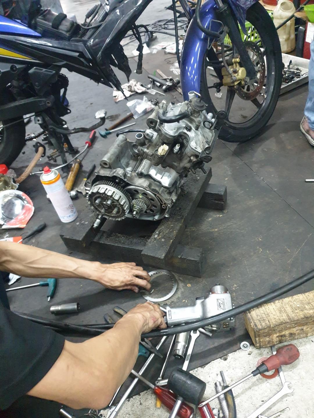 Motorcycle full overhaul, Motorcycles, Motorcycle Accessories on Carousell