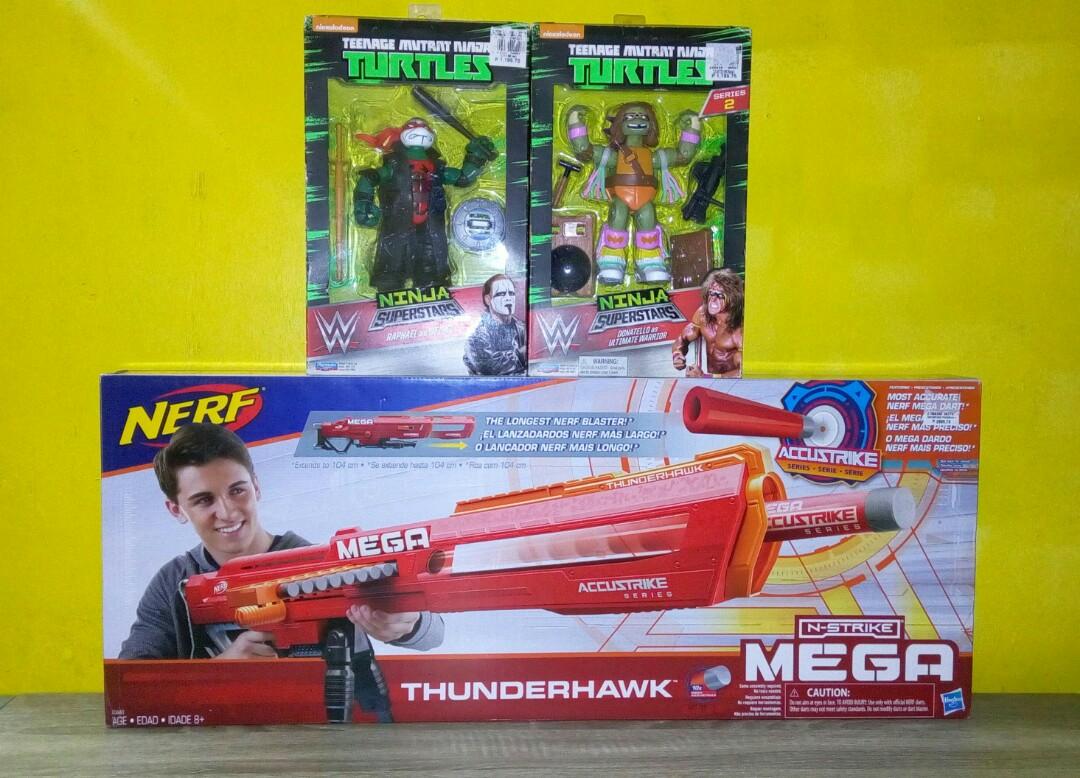 NERF Thunderhawk & TMNT Ninja Superstars Bundle, Hobbies & Toys, Toys ...