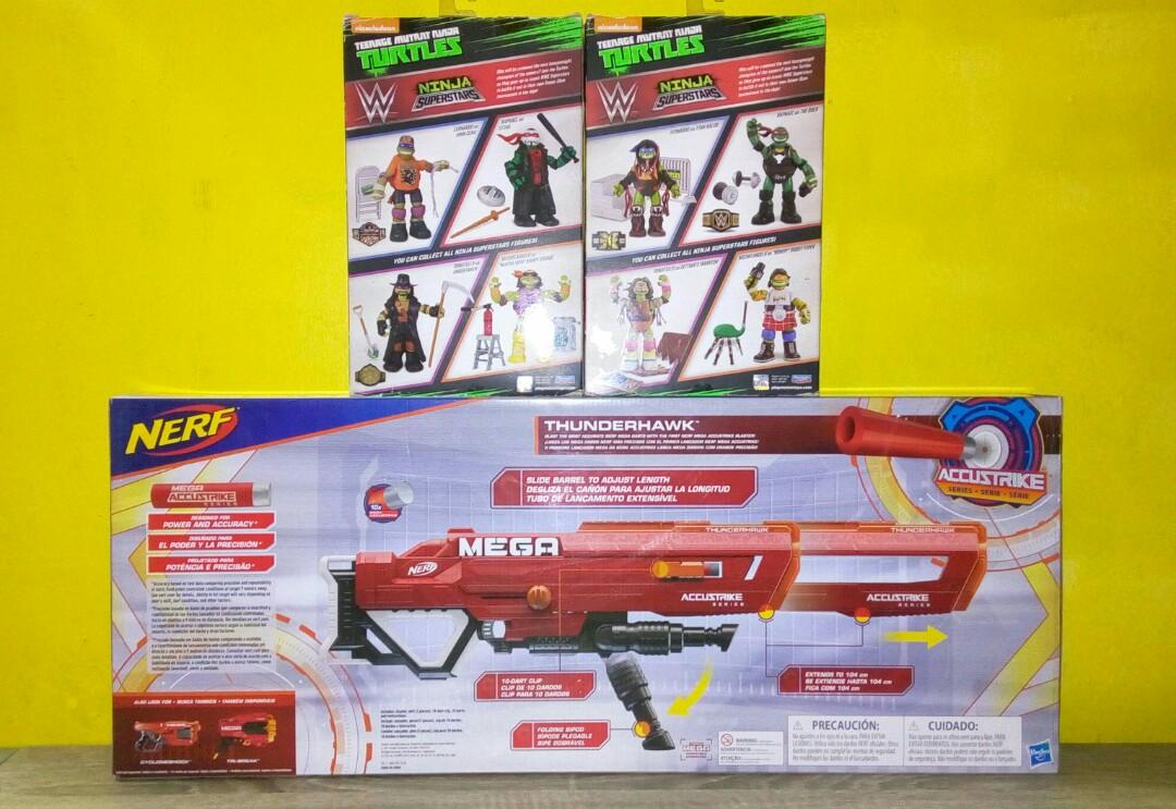 NERF Thunderhawk & TMNT Ninja Superstars Bundle, Hobbies & Toys, Toys ...