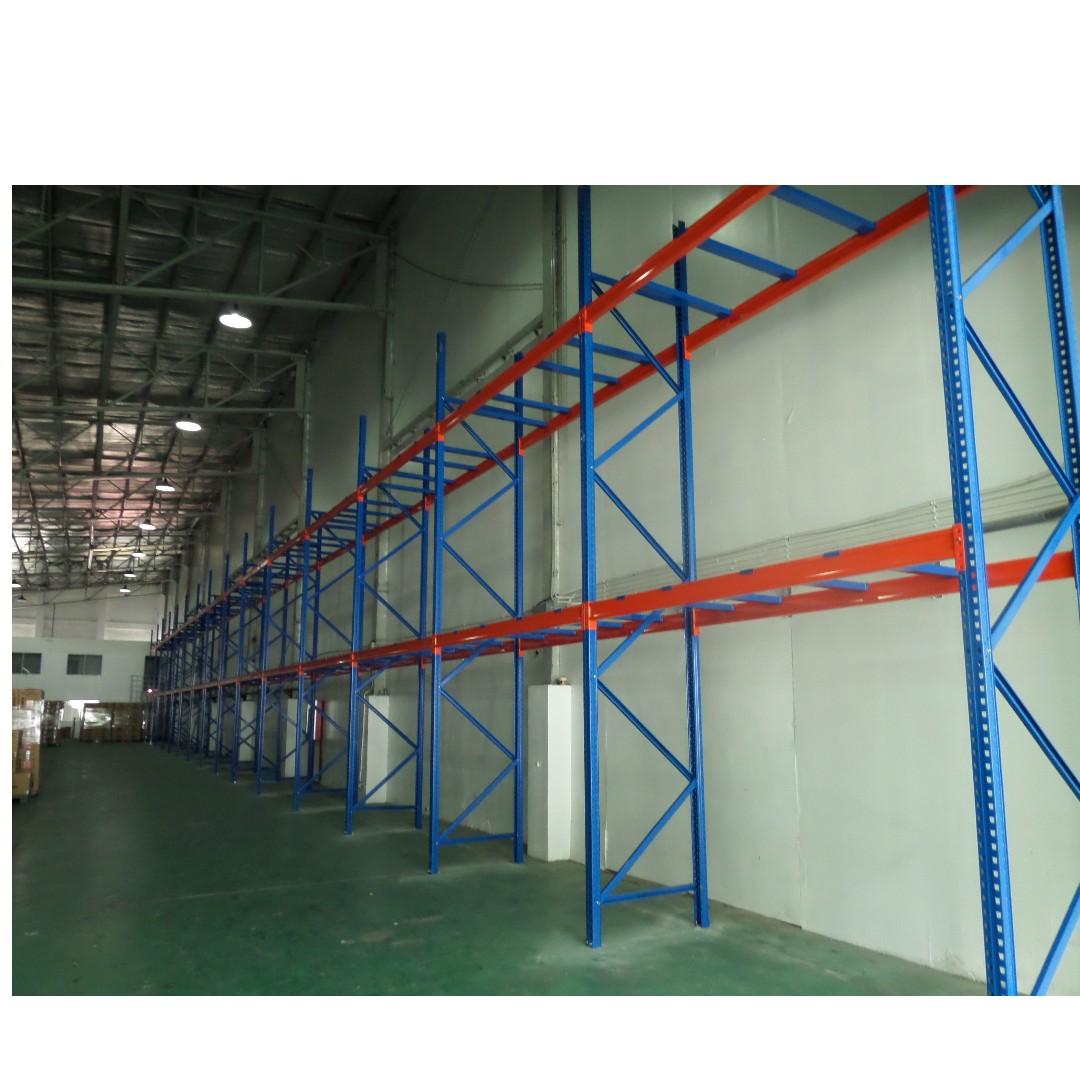 Pallet rack steel rack heavy duty 2 tons capacity per layer, Furniture ...