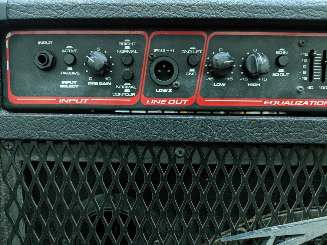 Peavey TNT 115 Bass Amplifier, Audio, Soundbars, Speakers & Amplifiers ...