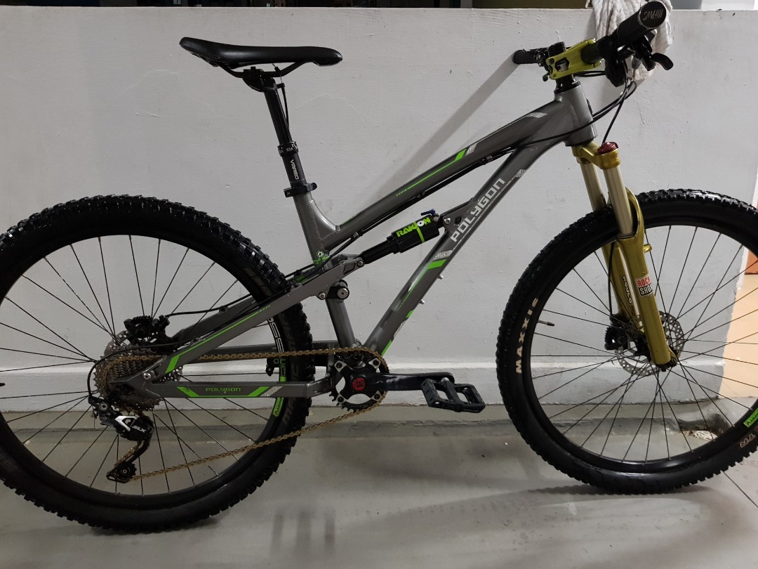 Polygon d6 27.5 highly modified, Sports Equipment, Bicycles & Parts ...