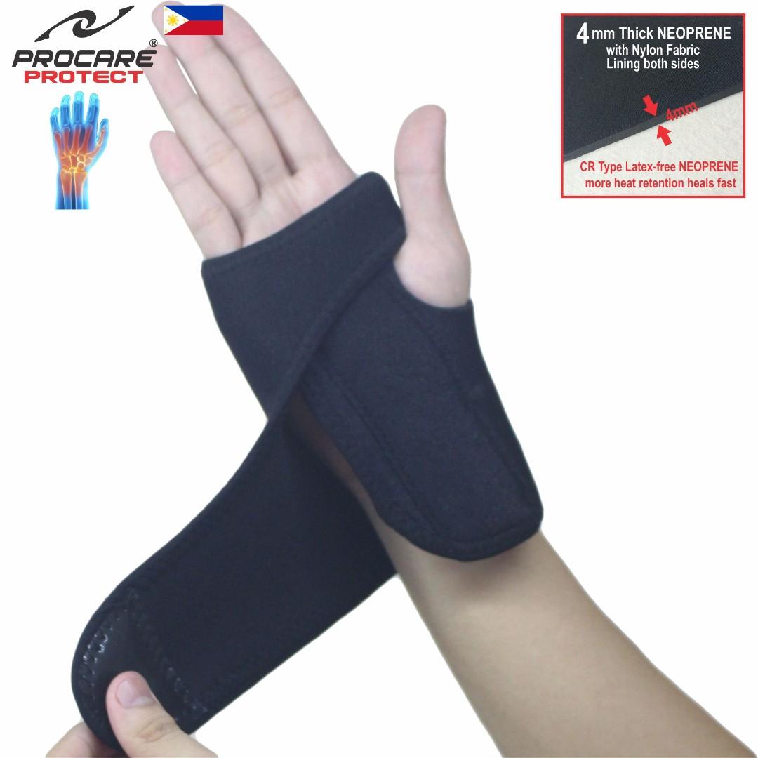 PROCARE PROTECT #1035 Hand and Wrist Splint Brace with Metal Support ...