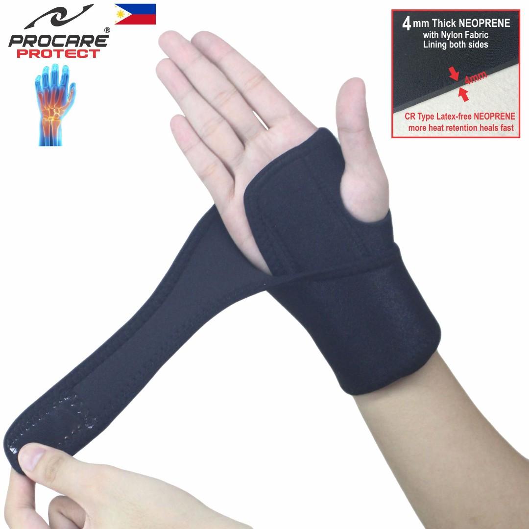 PROCARE PROTECT #1035 Hand and Wrist Splint Brace with Metal Support ...