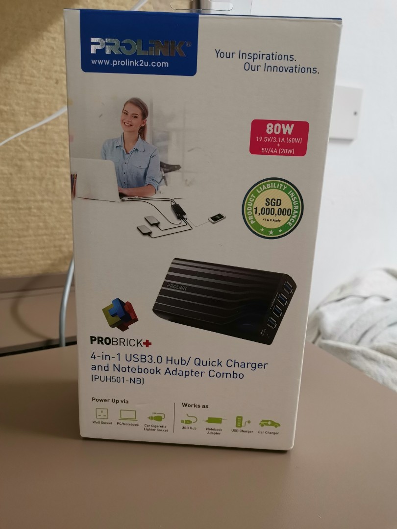 Prolink Probrick+ hub / Quick charger, Computers & Tech, Parts ...