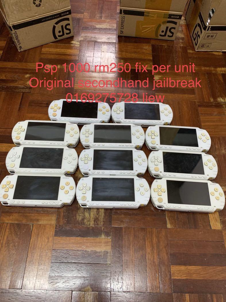Psp 1000 complete set full game, Video Gaming, Video Game Consoles ...