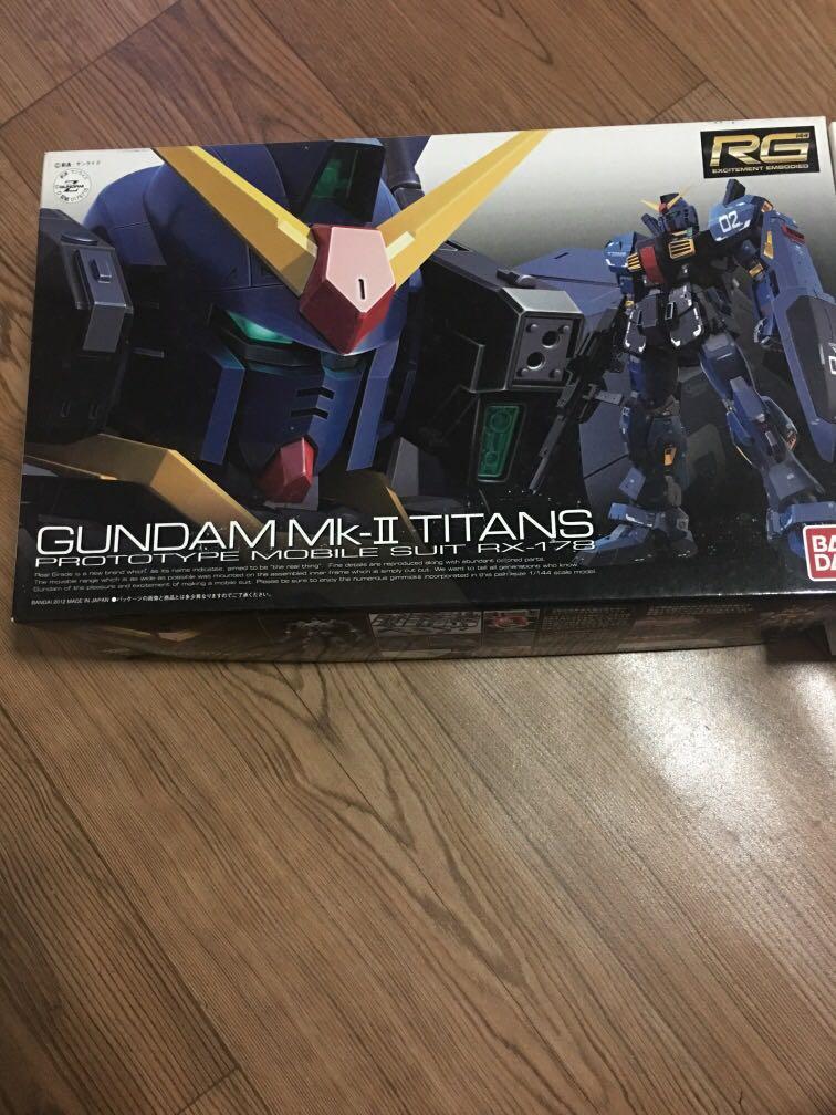 RG Gundam Mk-II Titans & G-Defenser Flying Armor, Hobbies & Toys, Toys ...