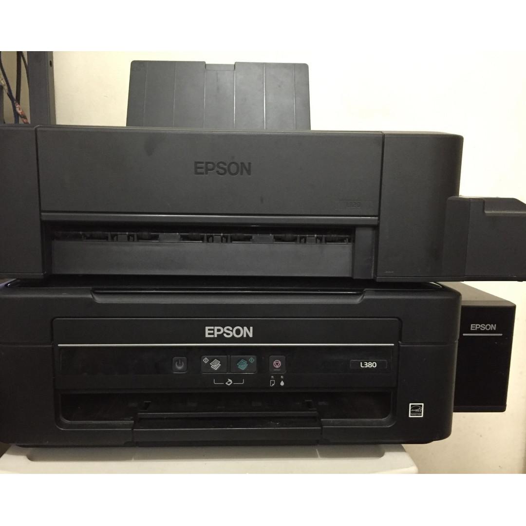 Selling Epson Printer L380 and L120 Bundle, Computers & Tech, Printers, Scanners & Copiers on ...