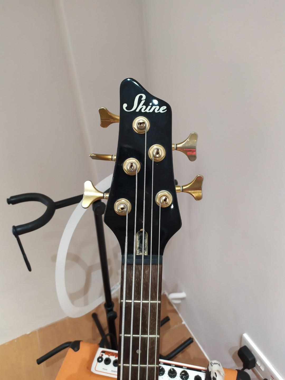 Shine Bass 5 String, Hobbies & Toys, Music & Media, Musical Instruments ...