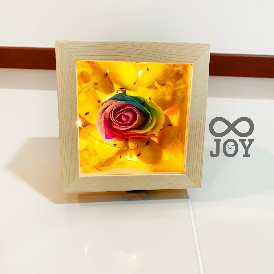 Snoopy/Woodstock Eternal Flower Box, Hobbies & Toys, Stationery & Craft ...