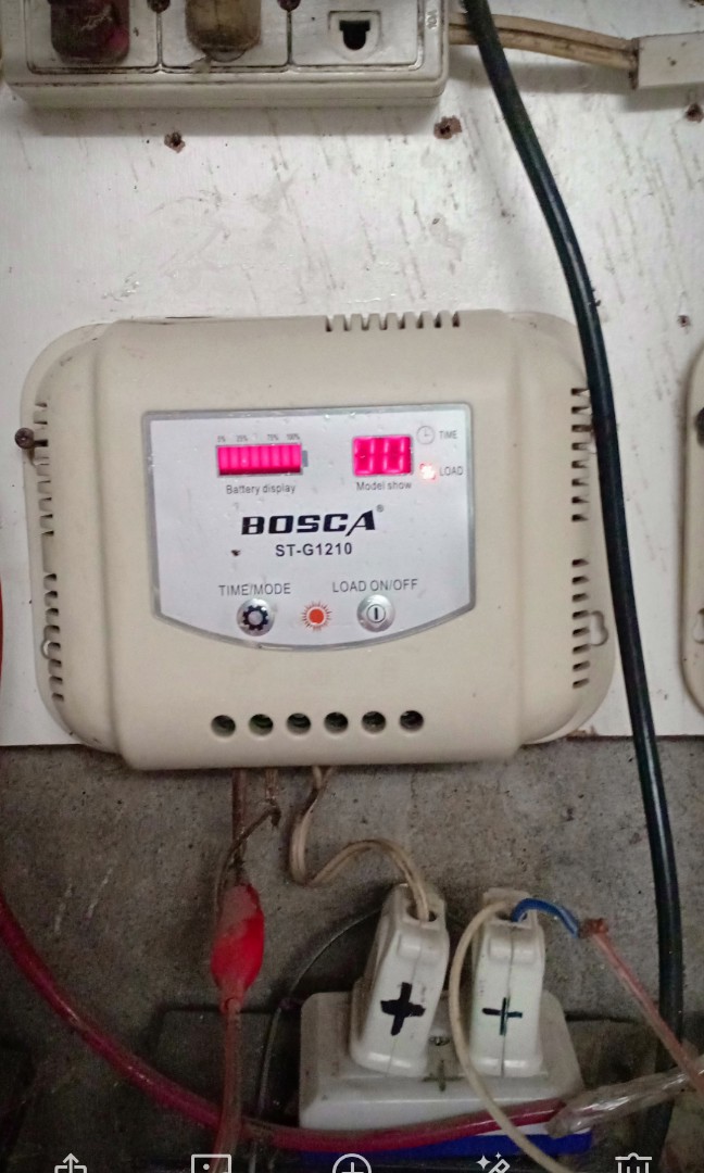 Solar charge controller bosca, Computers & Tech, Parts & Accessories ...