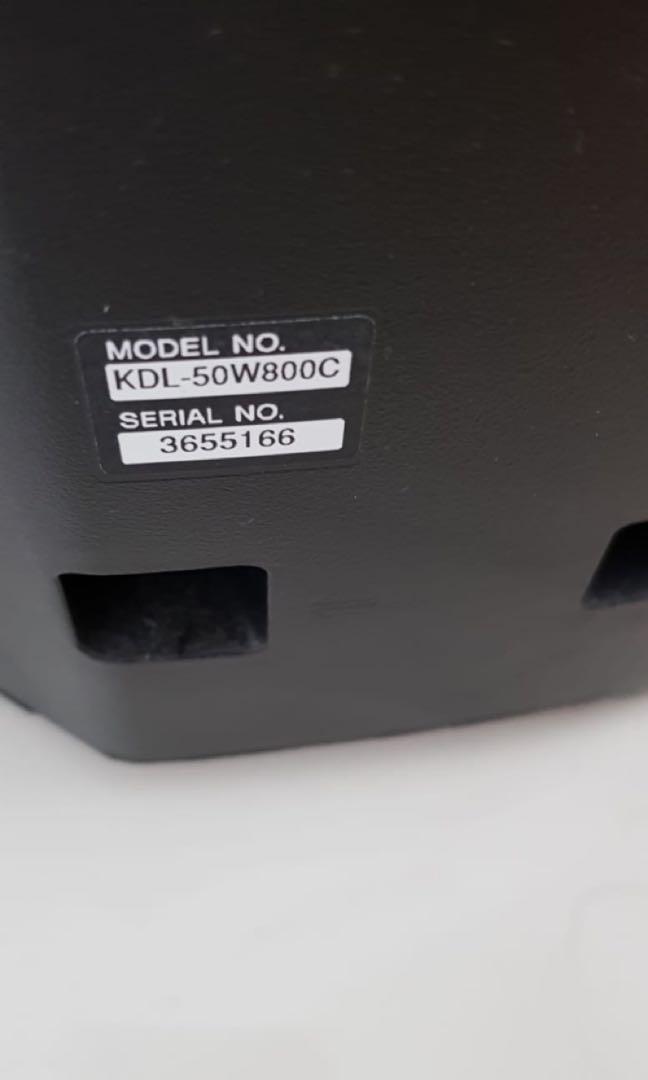 Sony 50 inch KDL-50W800C Full HD Smart LED TV (Free Sony Sound bar), TV ...