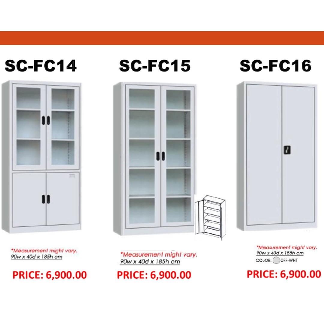 Steel Filing Cabinet Sliding Glass Door Cabinet Metal Rack 9343