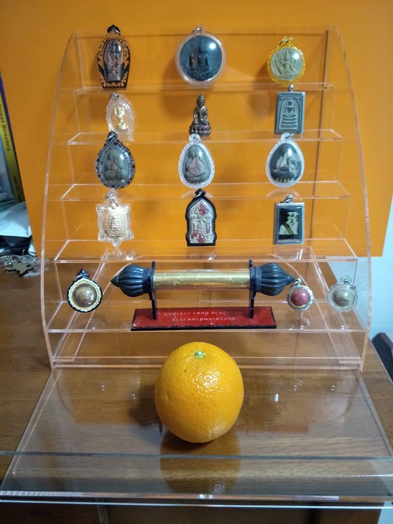 Thai Amulet - Altar Table For Thai Buddha Amulets Pendant - Only The ...