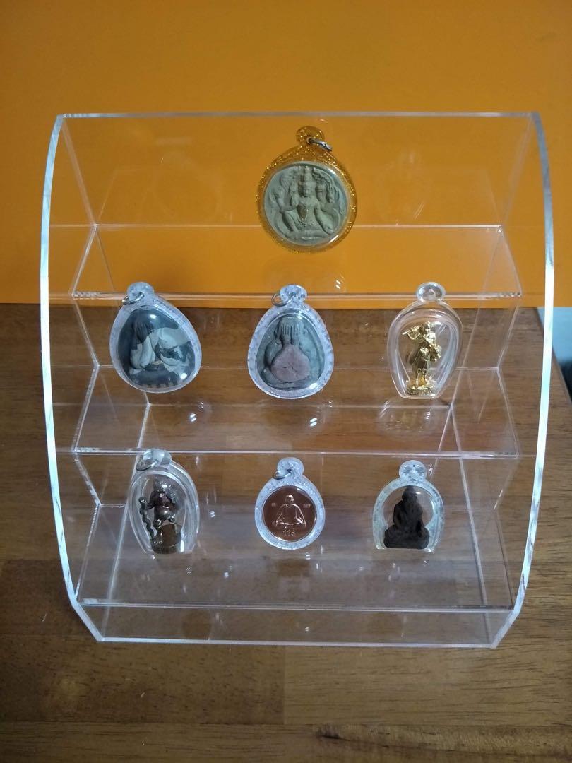 Thai Amulet - Mini Altar Table For Thai Buddha Amulets Pendant - Only ...